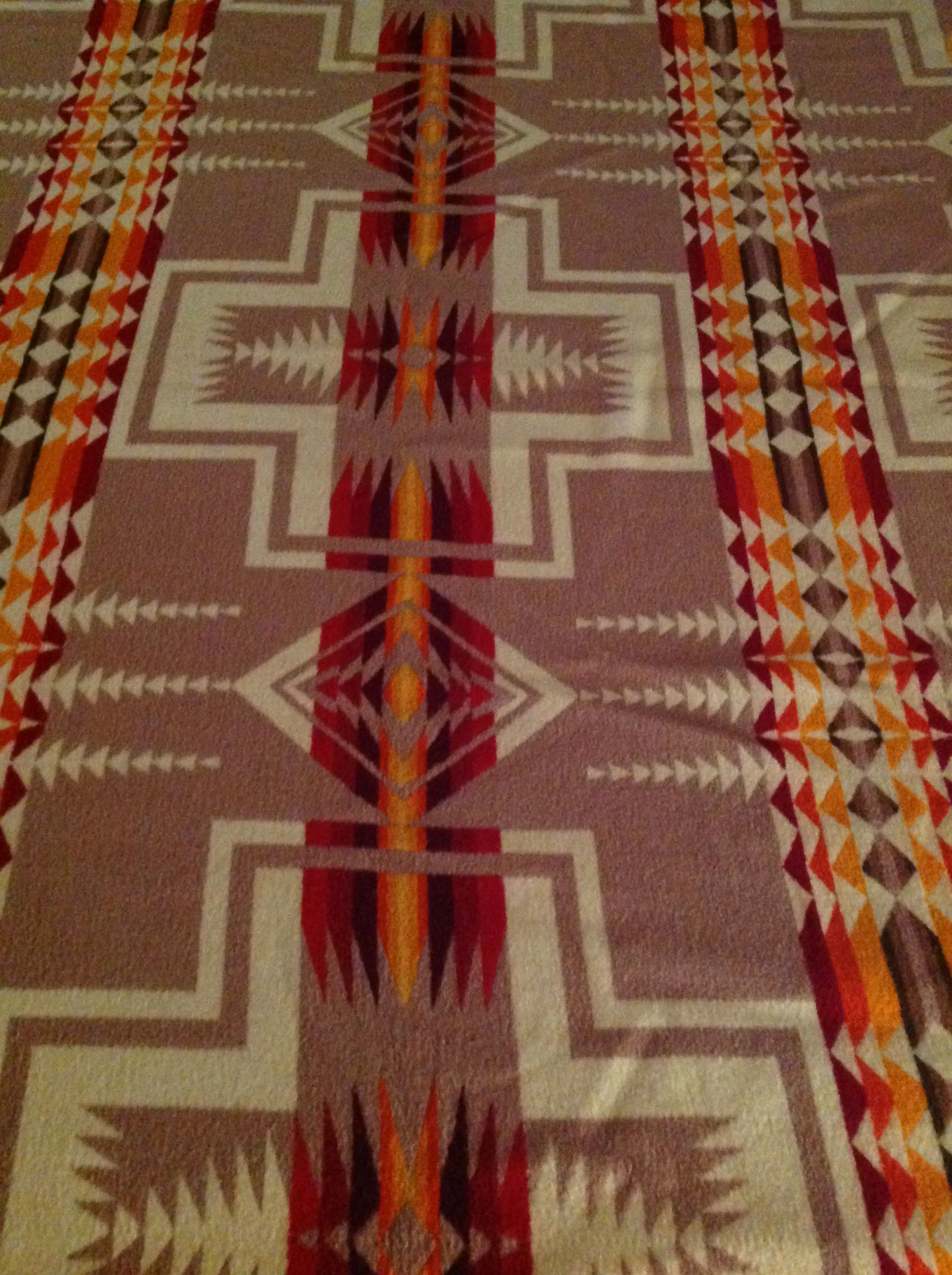 Vintage Pendleton Blanket Harding Pattern — Pique