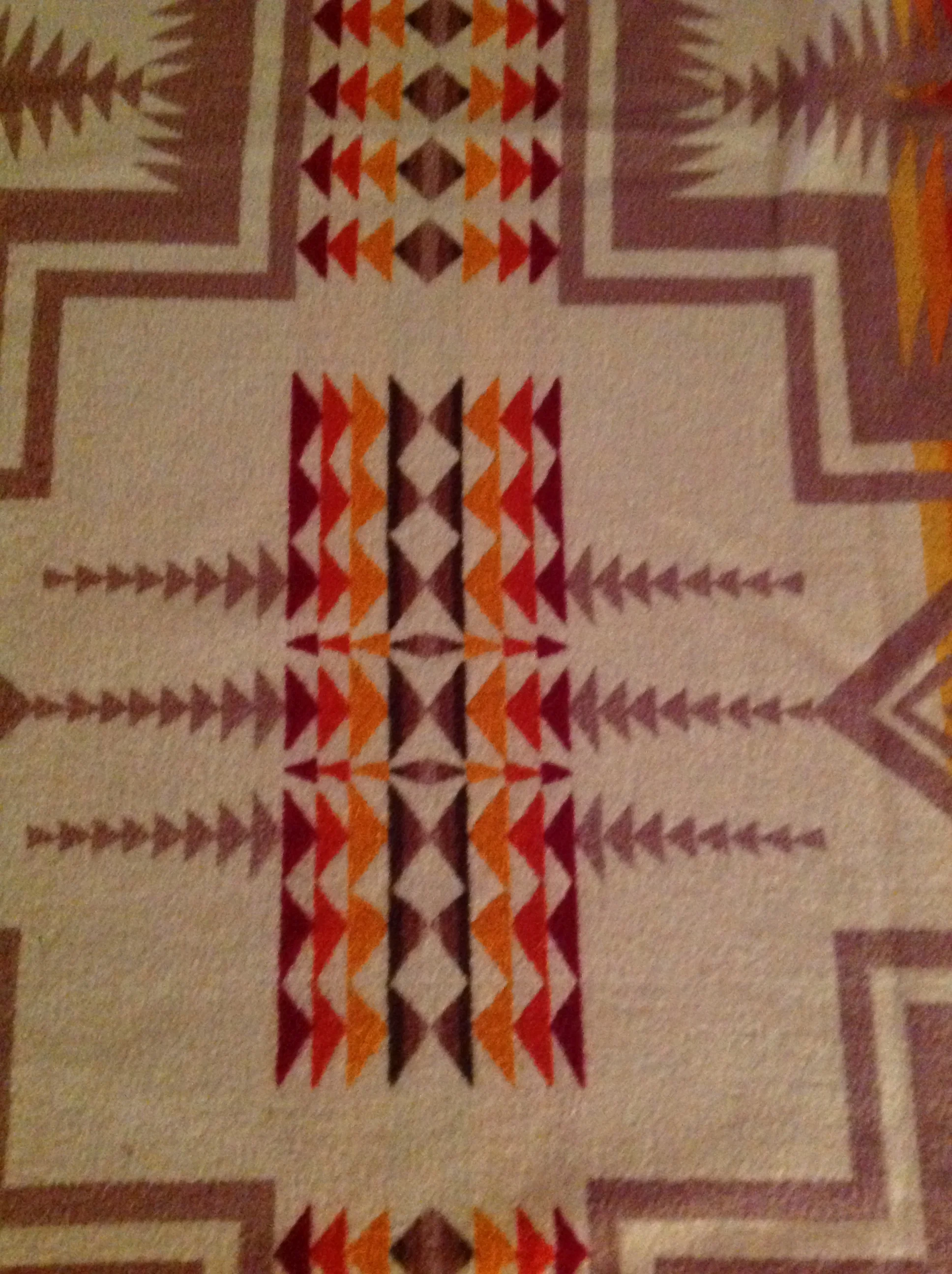 Vintage Pendleton Blanket Harding Pattern — Pique