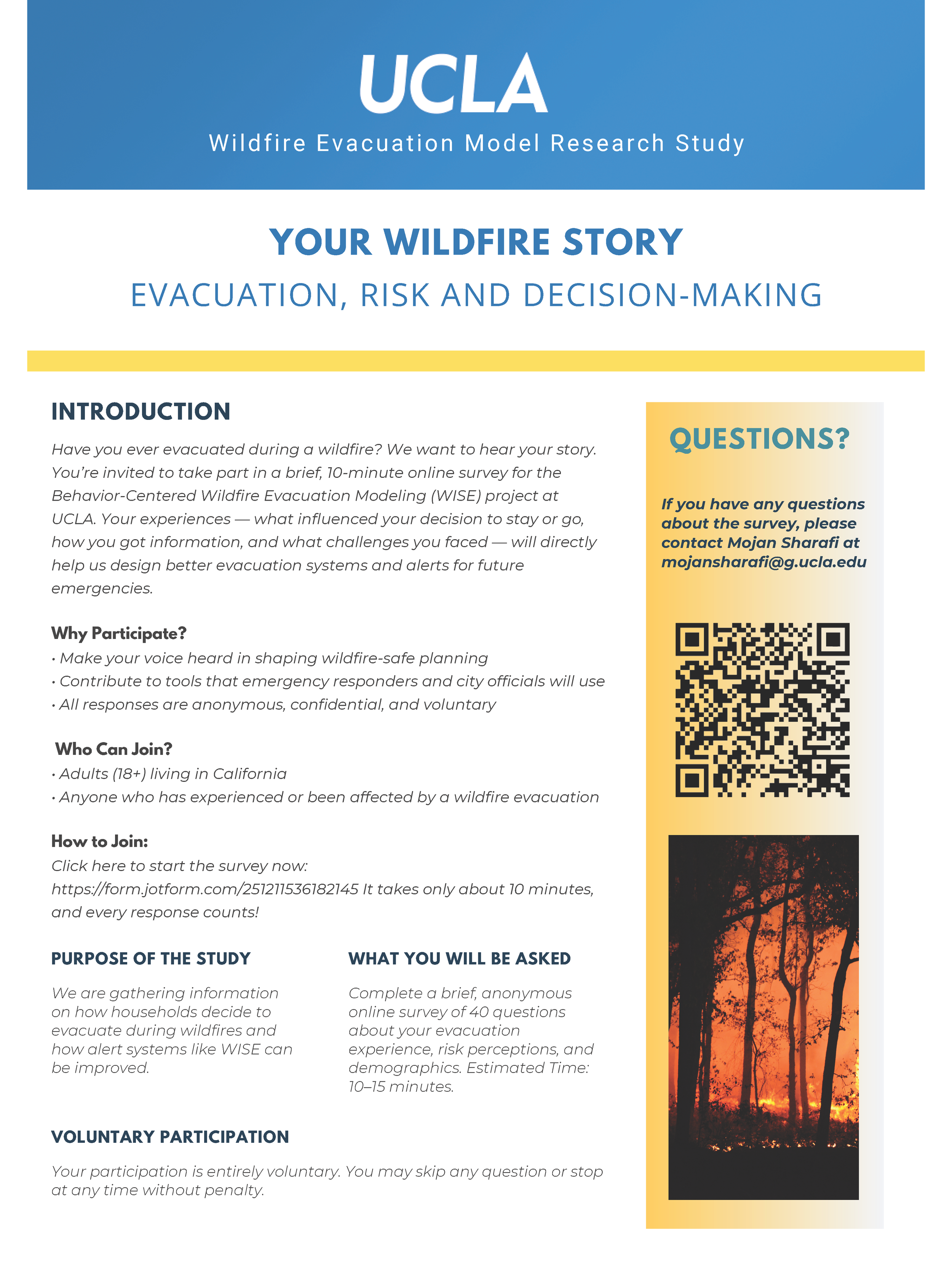 UCLA Wildfire Evacuation Model Research Study — The B. John Garrick ...