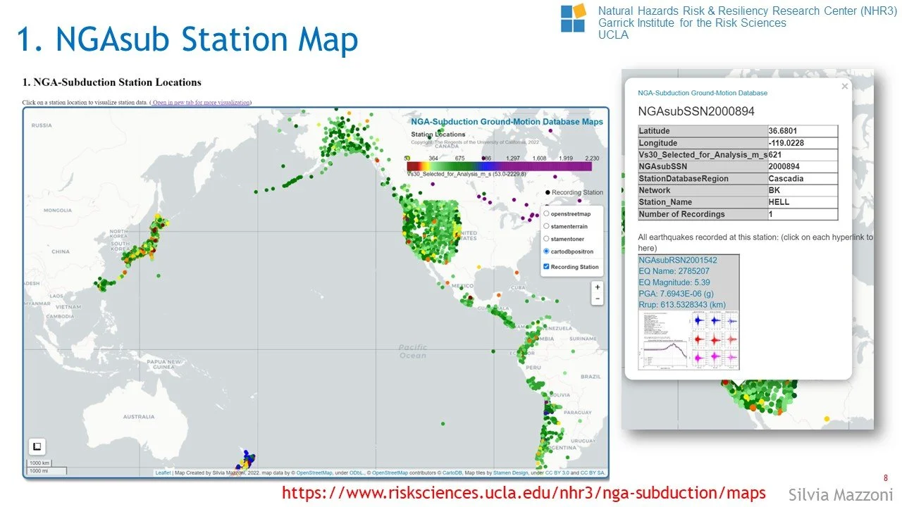NGA-Subduction Ground-Motion Selection & Download Web Portal — The B. John Garrick Institute for ...