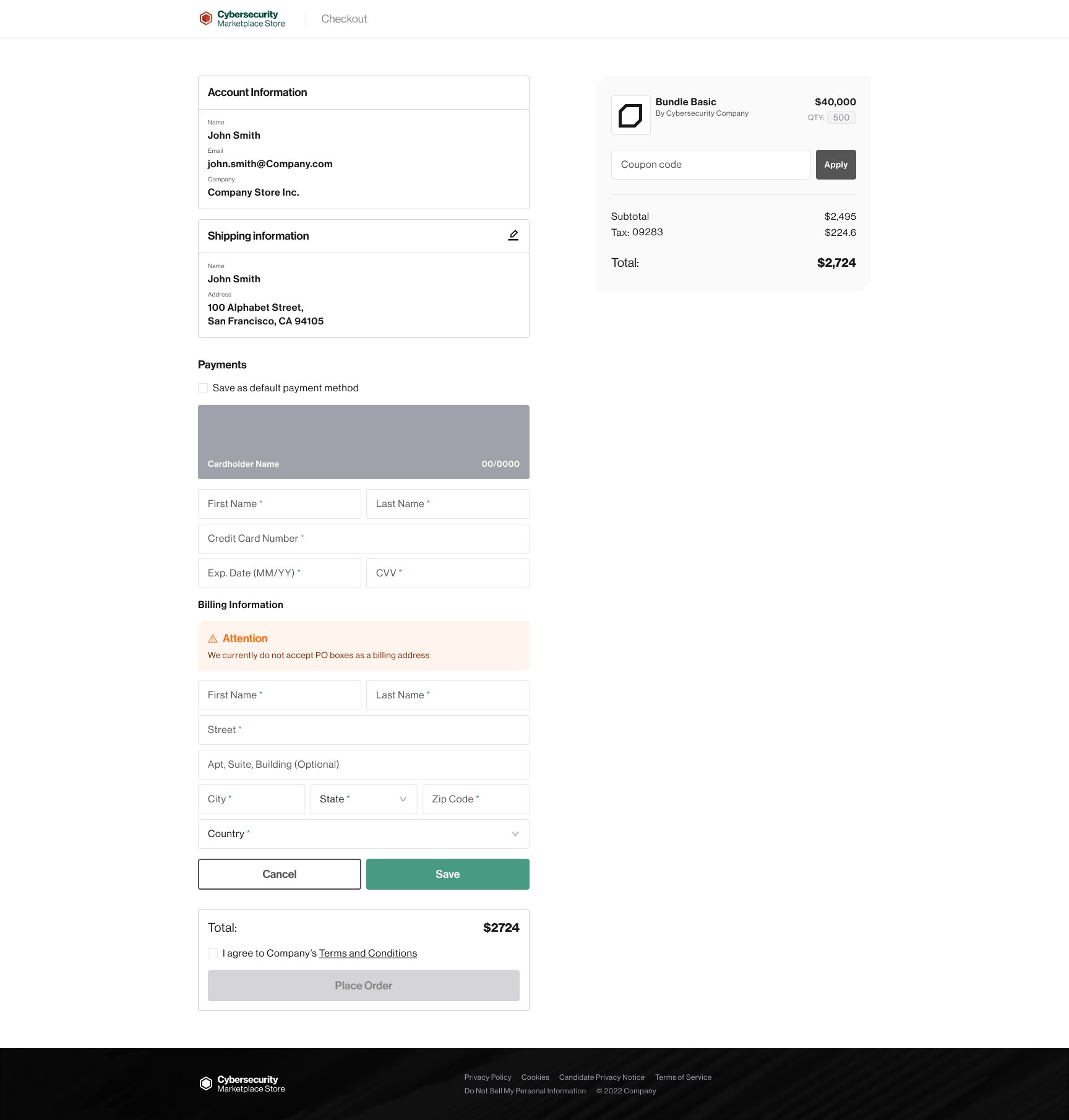 Crowdstrike: Ecommerce Checkout Flow — Ariel Koh Crowdstrike: Ecommerce Checkout Flow — Ariel Koh