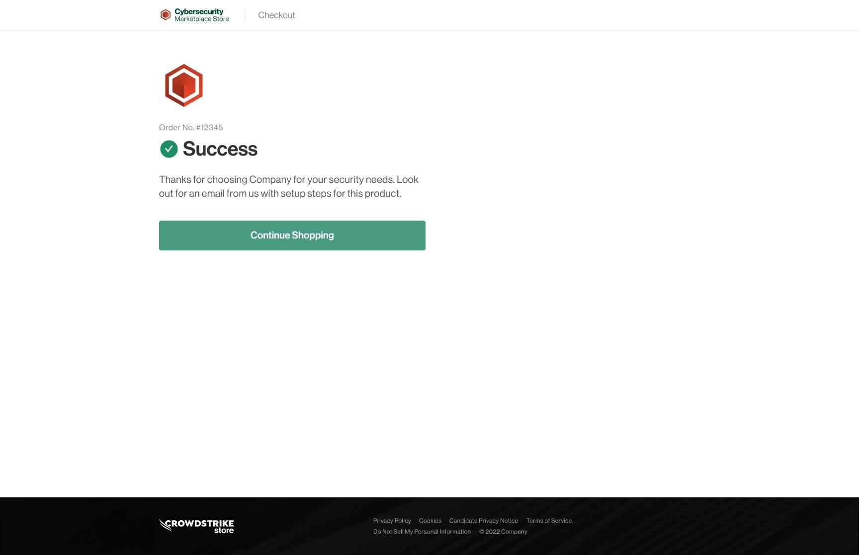 Crowdstrike: Ecommerce Checkout Flow — Ariel Koh