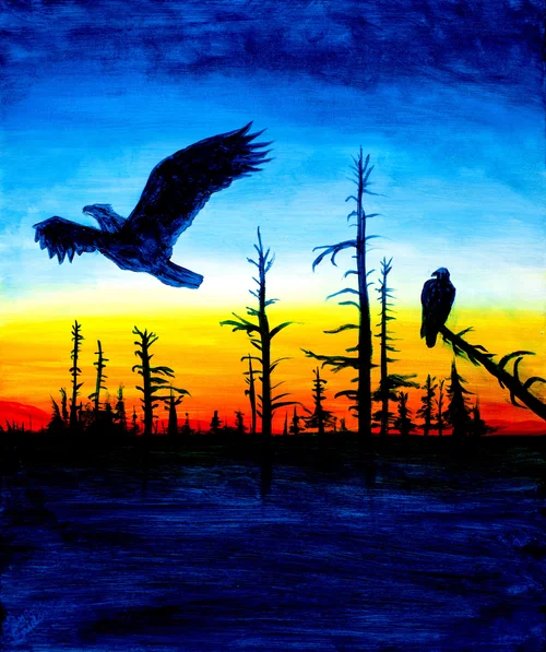 Ryder Erickson - Growing Up "Village" Fine Art