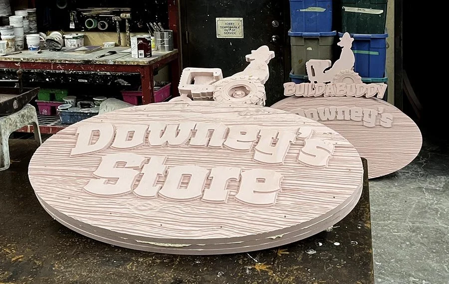 Three more signs for Downey's Farm — Imagination Corporation
