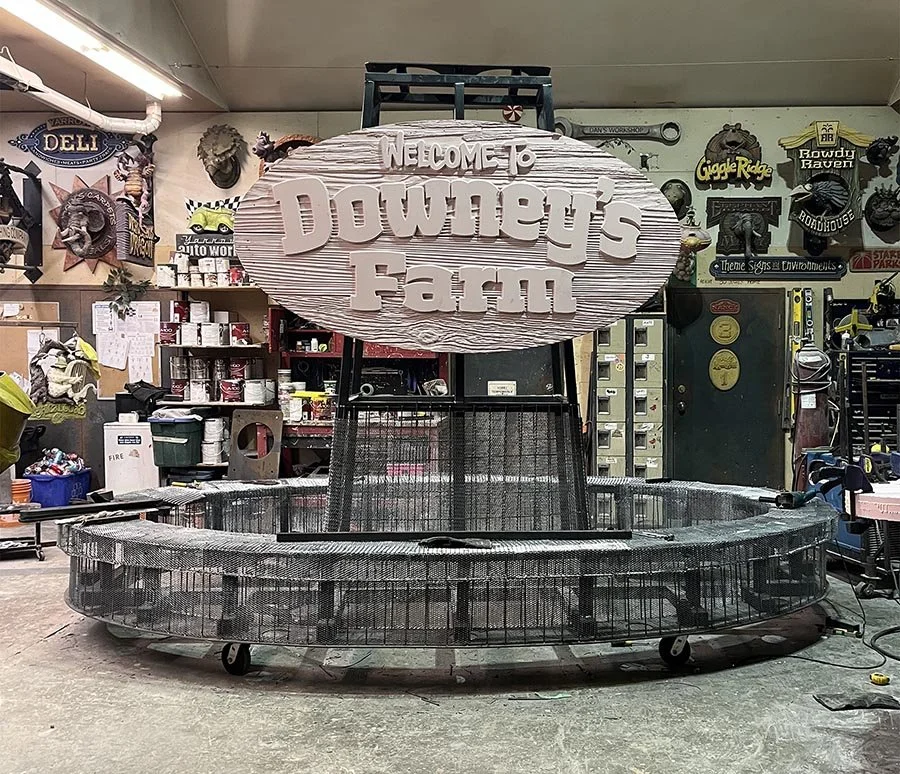 Sign mounted — Imagination Corporation