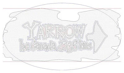 Yarrow, BC Sign — Imagination Corporation