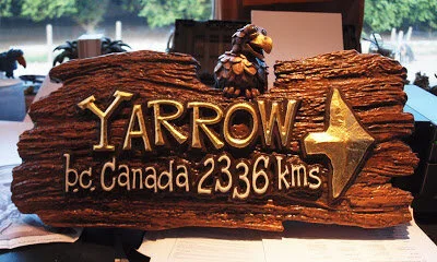 Yarrow, BC Sign — Imagination Corporation