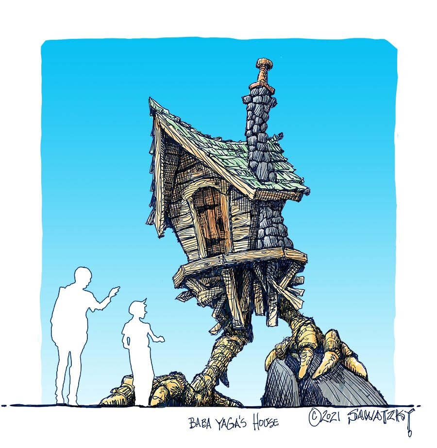 Baba Yaga's house? — Imagination Corporation