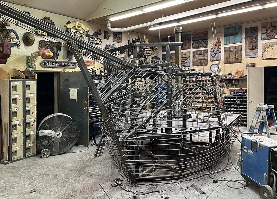 Ship armature progress — Imagination Corporation