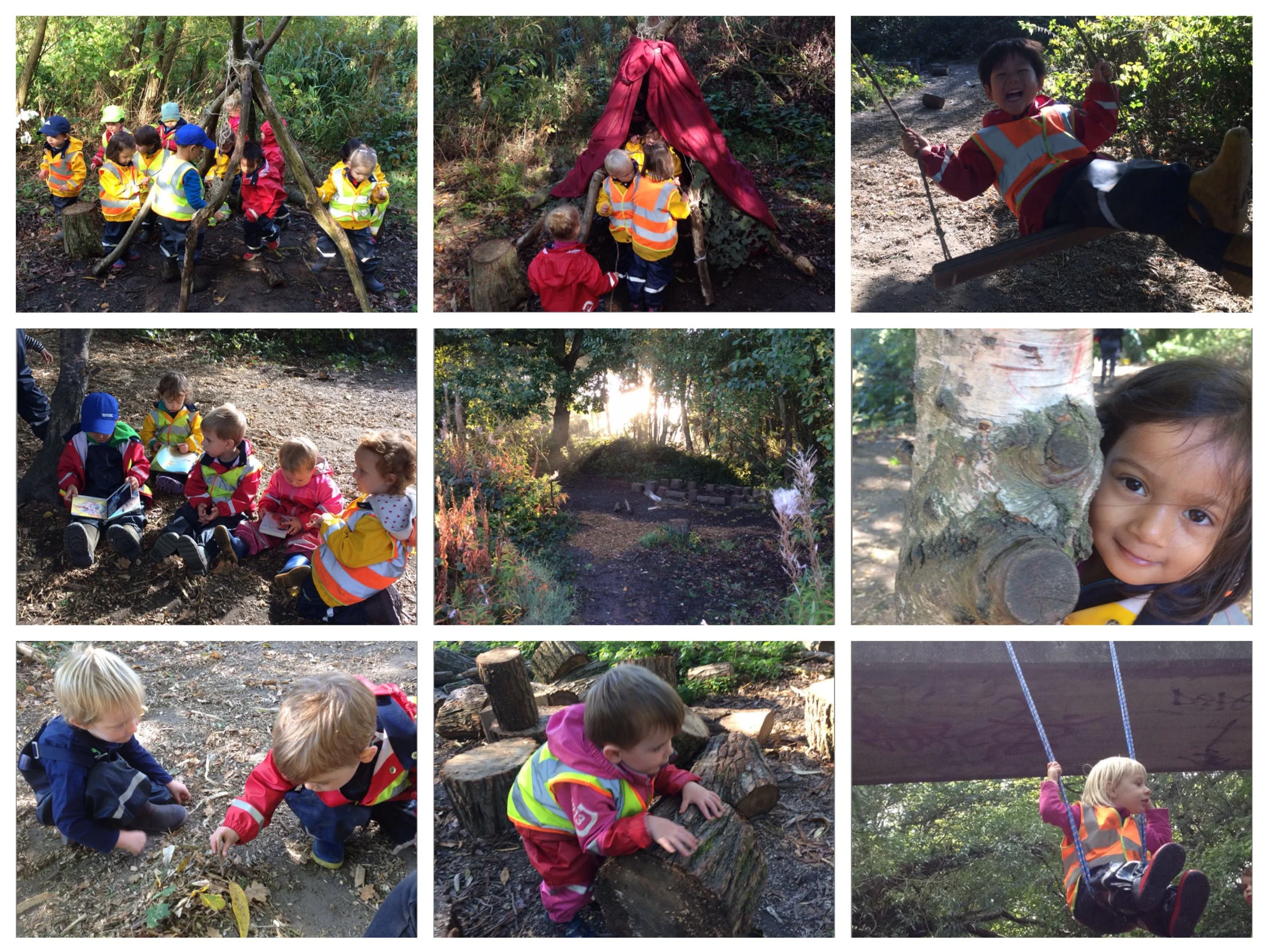 Little Forest Folk | Wimbledon - Den building | Forest School