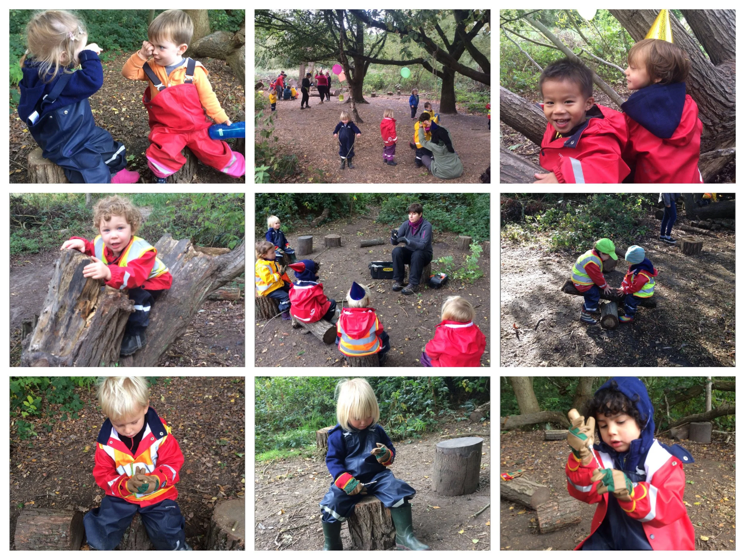 Little Forest Folk | Wimbledon - Den building | Forest School