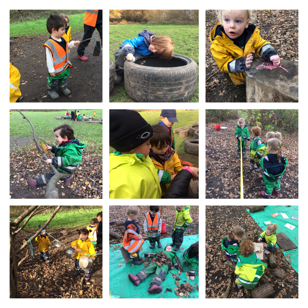 Little Forest Folk | Wimbledon - Maths and Measuring Tapes! | Forest School