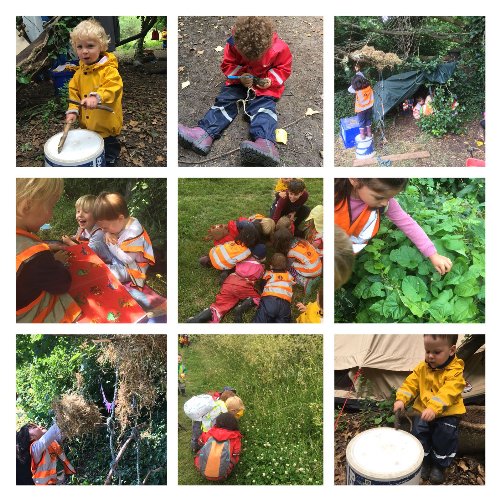 Little Forest Folk | Barnes - Minibeast hunt! | Forest School