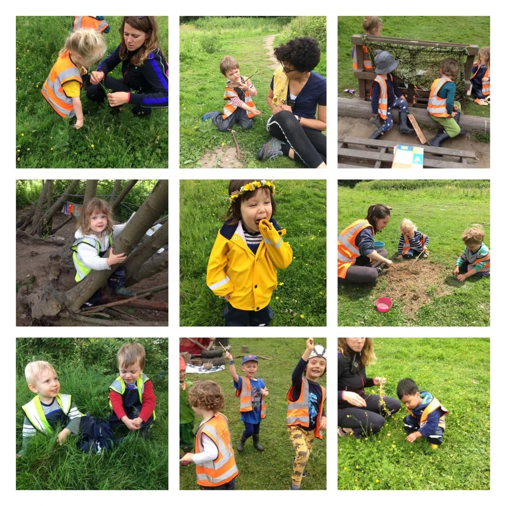 Little Forest Folk | Wimbledon - Den building | Forest School