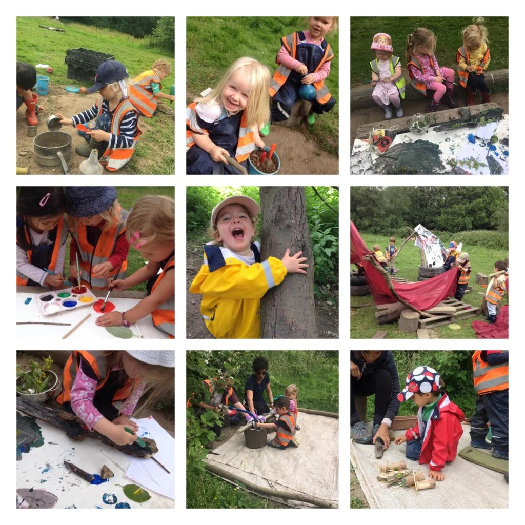 Little Forest Folk | Wimbledon - Den building | Forest School