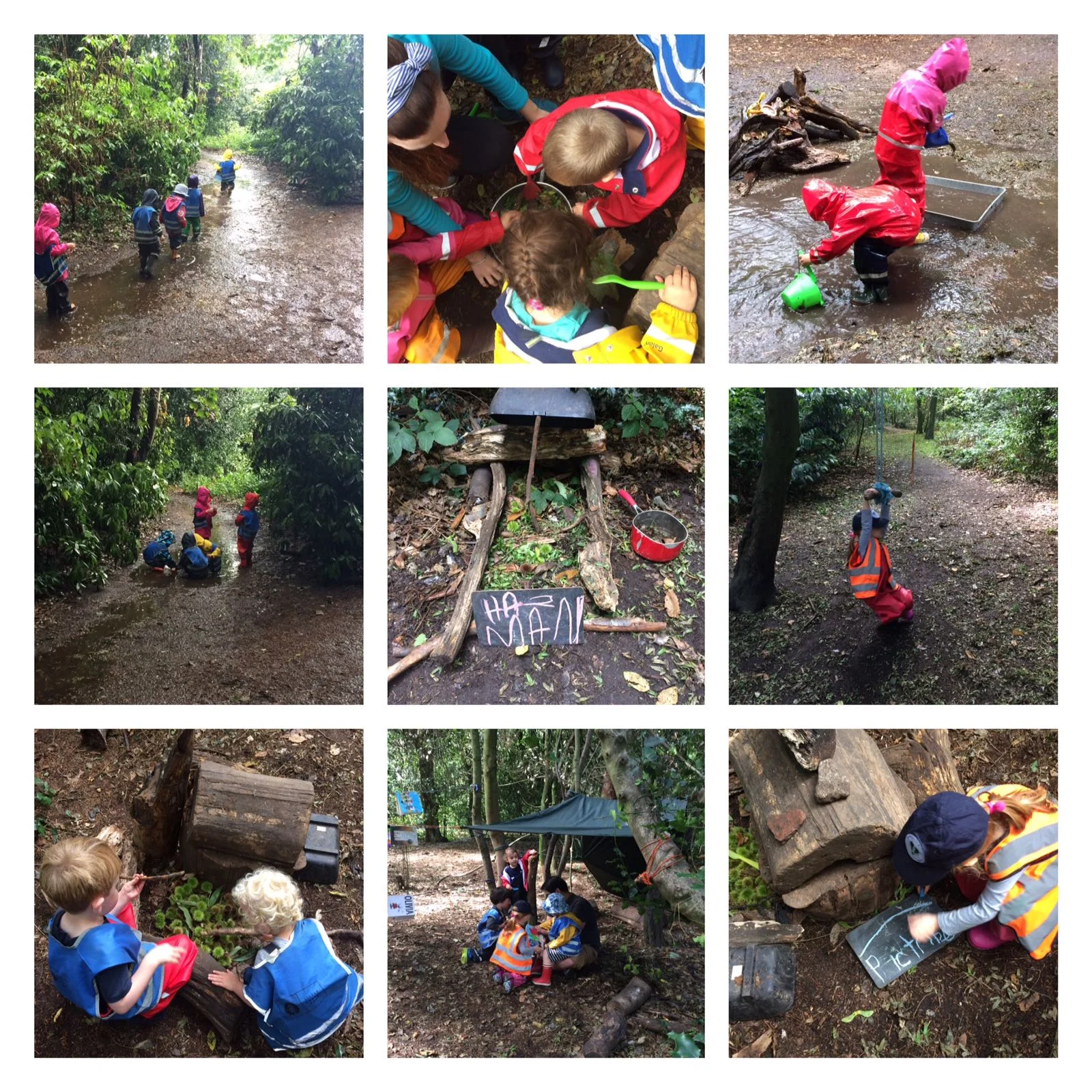 Little Forest Folk | Chiswick - Obstacle course | Forest School