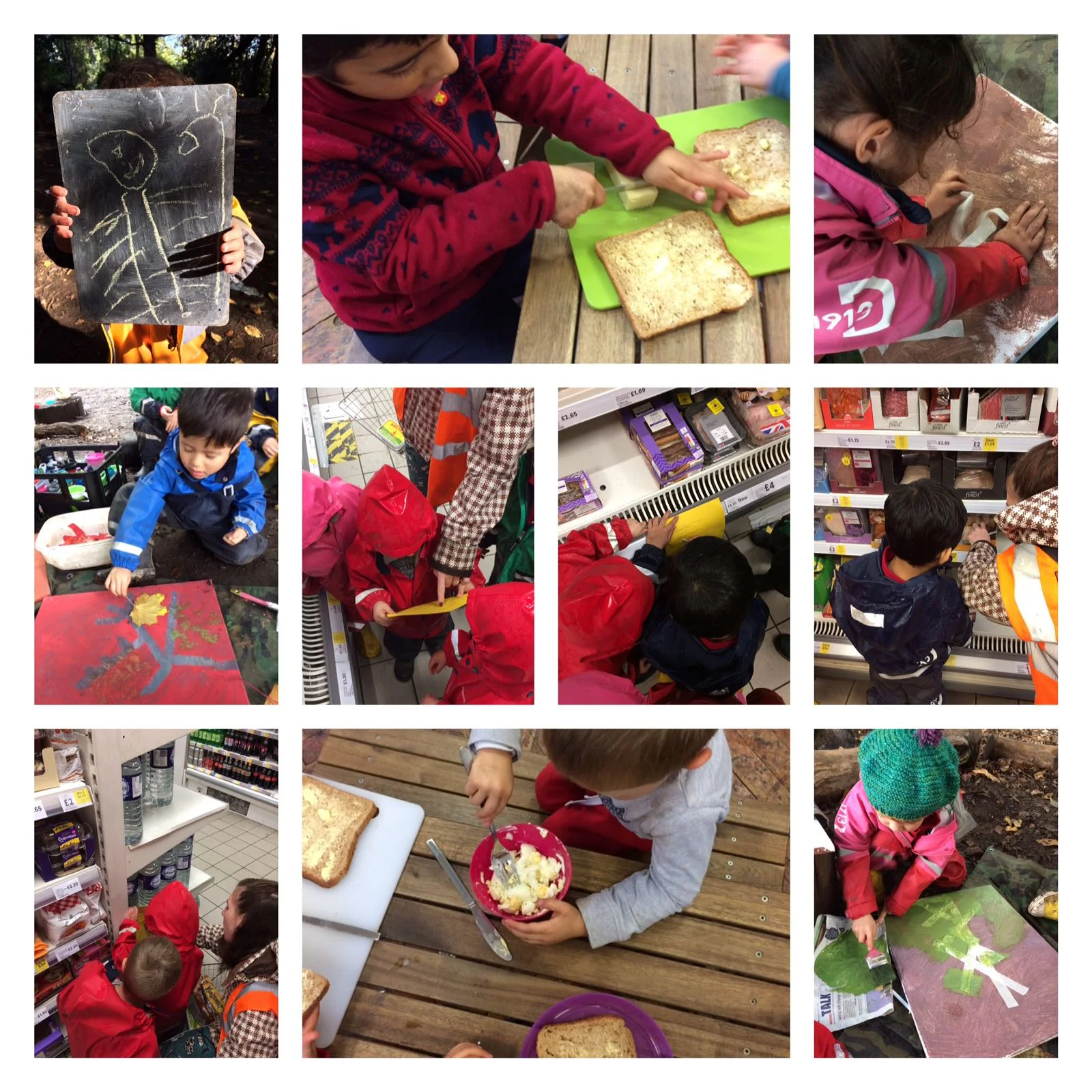 Little Forest Folk | Chiswick - Food shopping fun | Forest School