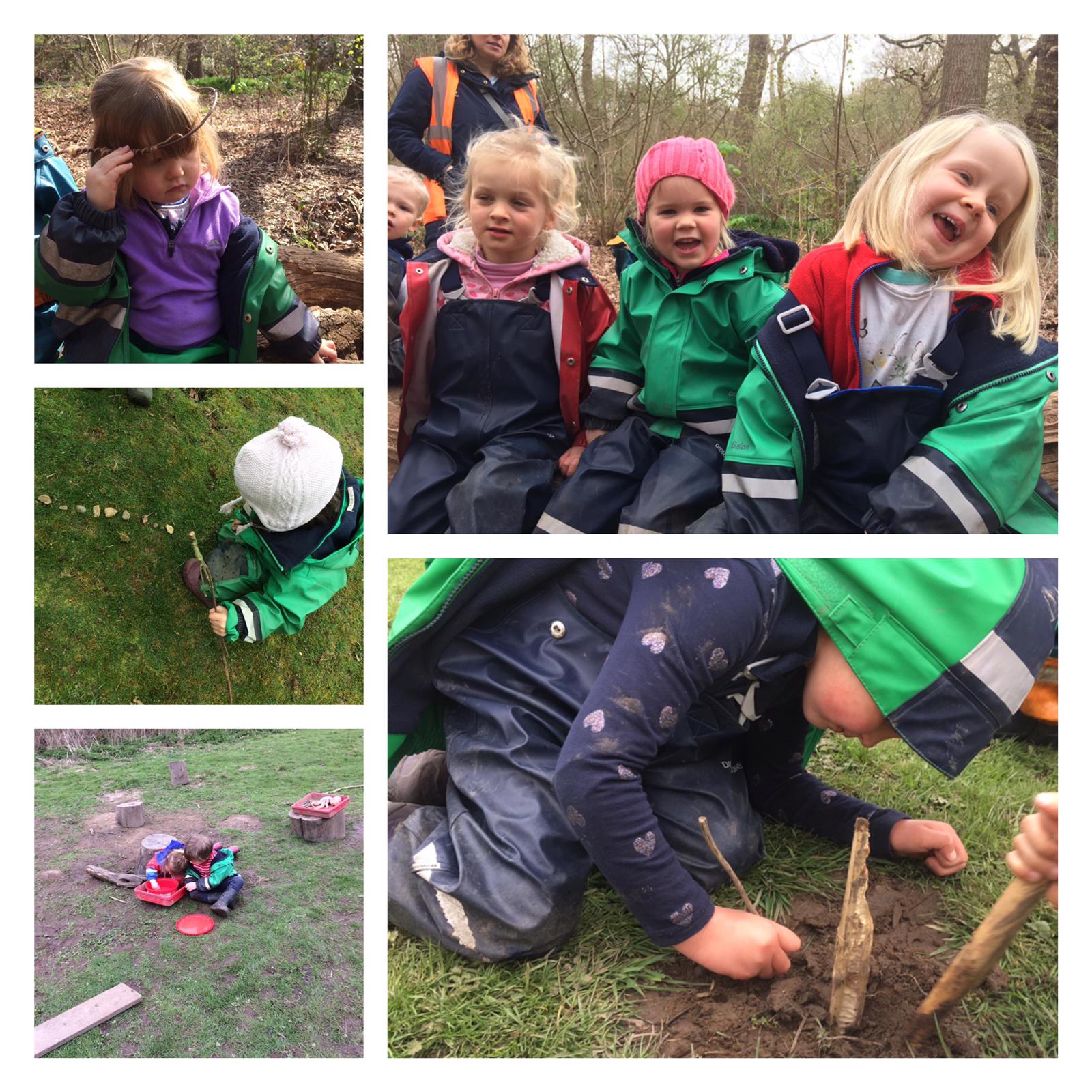 Little Forest Folk | Wimbledon - Spring flowers | Forest School