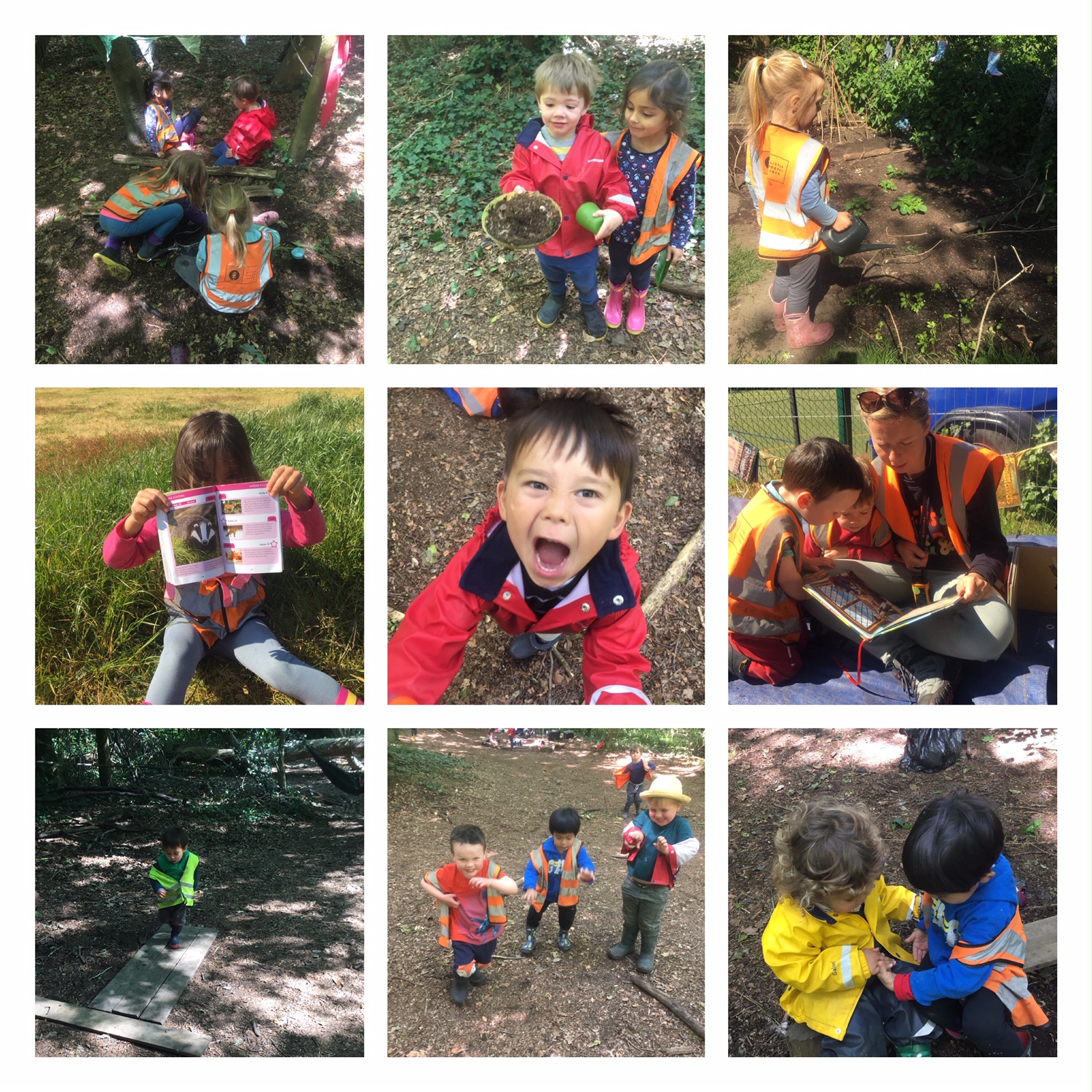 Little Forest Folk | Barnes - Volcano fun | Forest School
