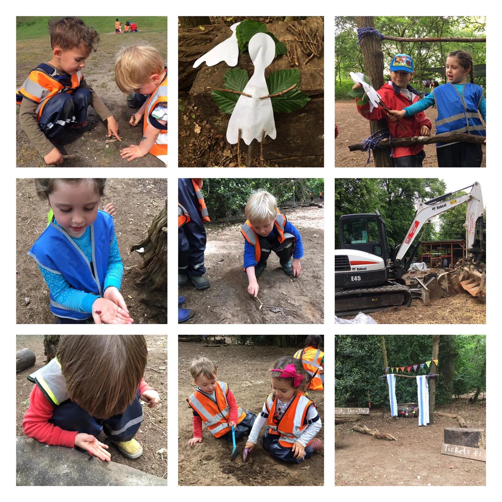Little Forest Folk | Wandsworth - Excavator digger | Forest School