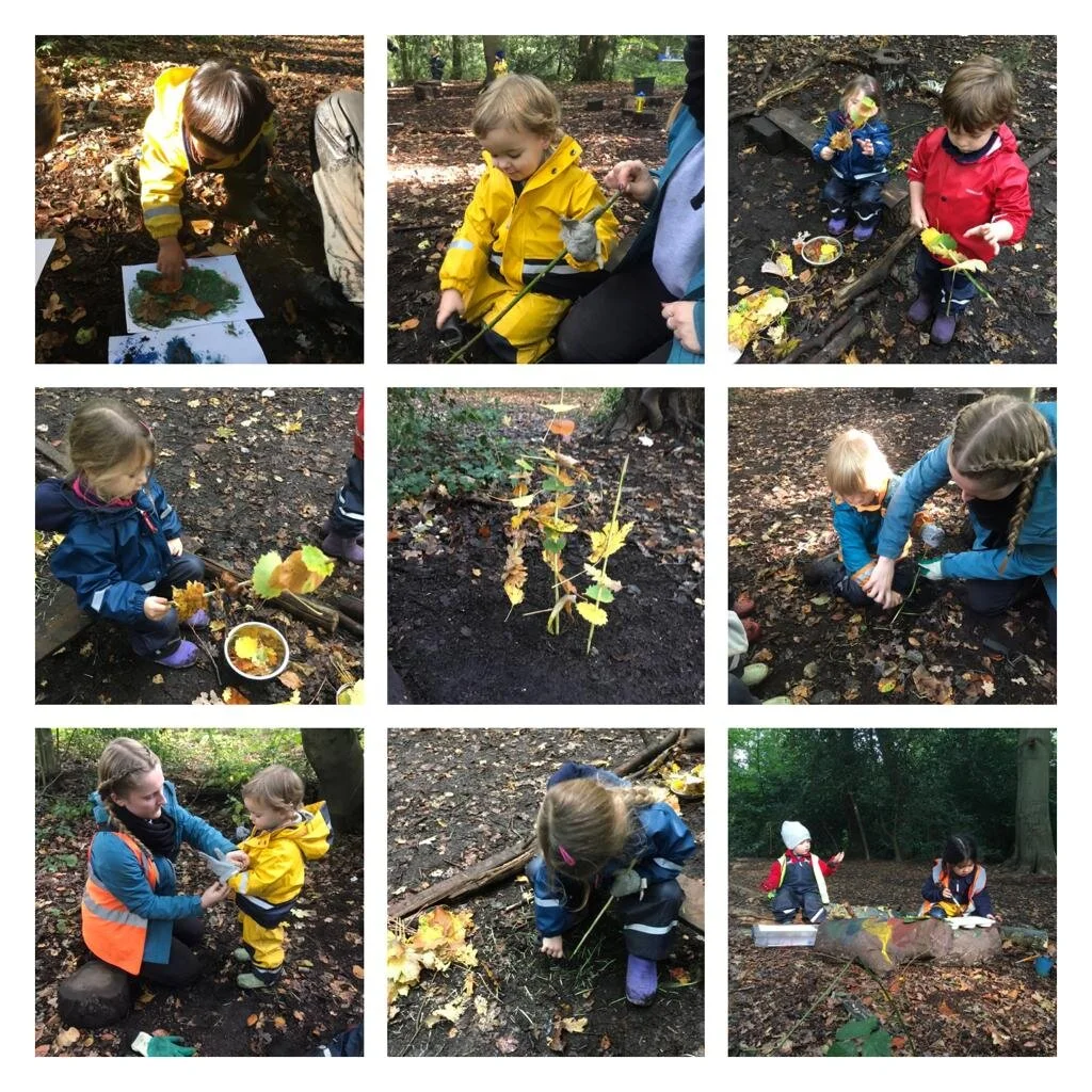 Little Forest Folk | Putney Heath - Dancing leaves | Forest School