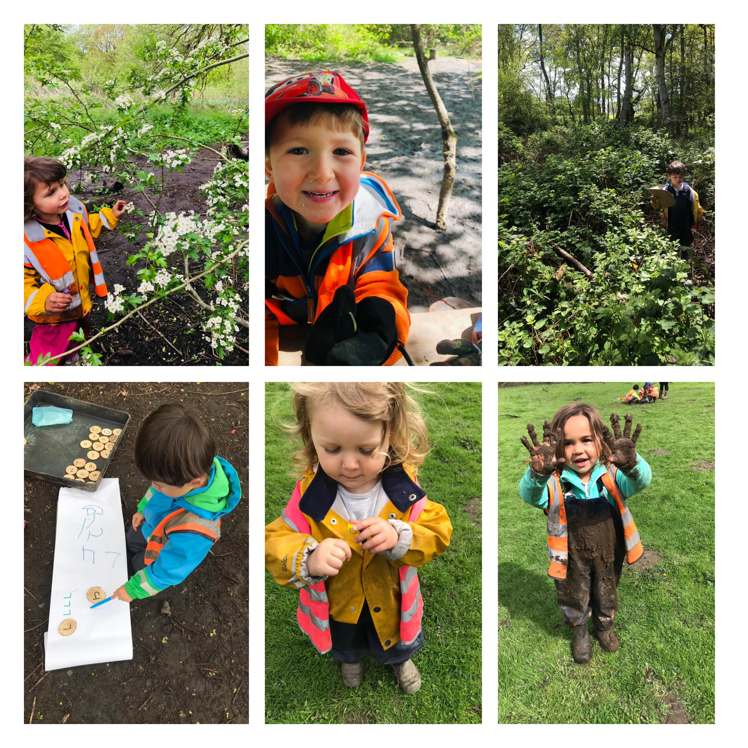 Little Forest Folk | Wimbledon - Mark making | Forest School