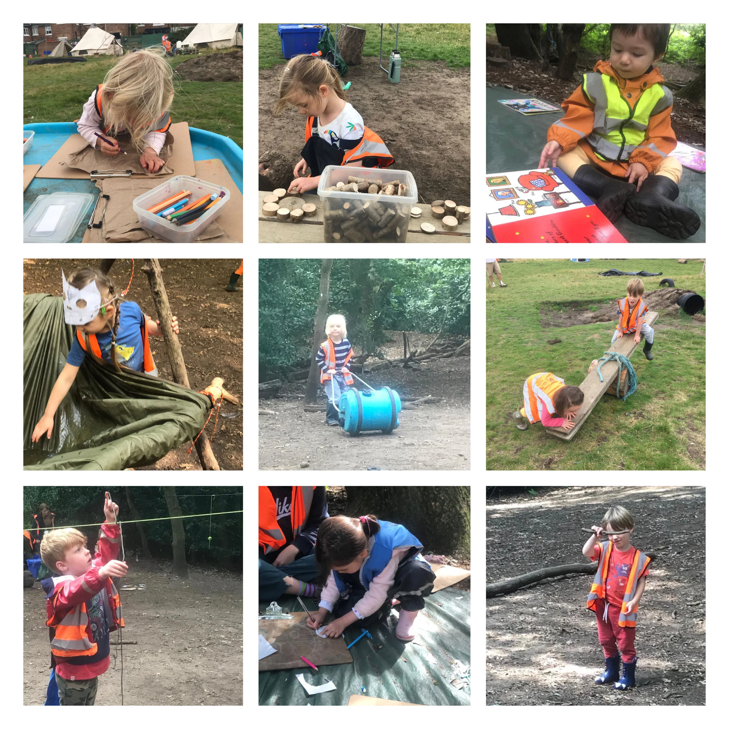 Little Forest Folk | Wandsworth - Making a successful fire | Forest School