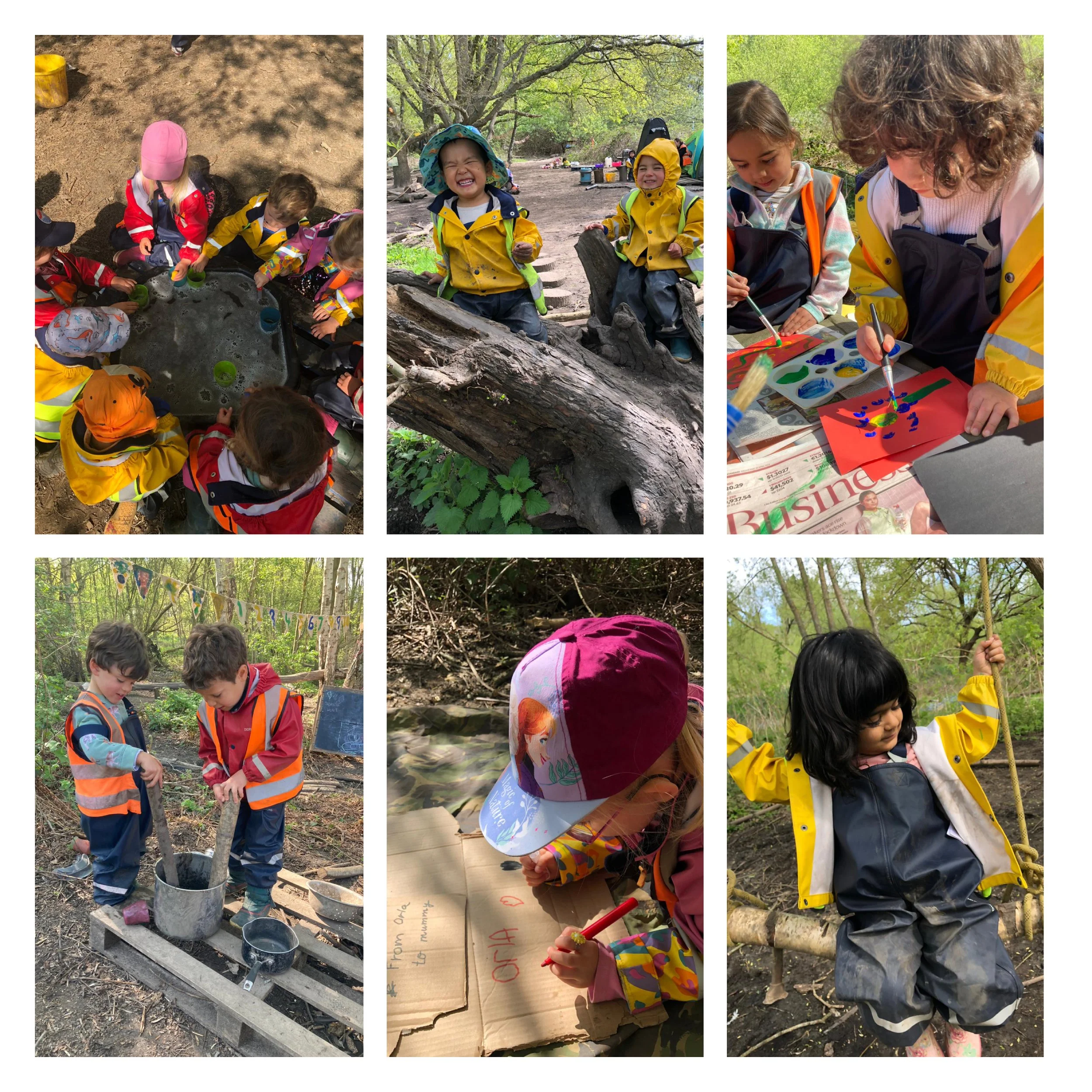 Little Forest Folk | Wimbledon - Water Play | Forest School