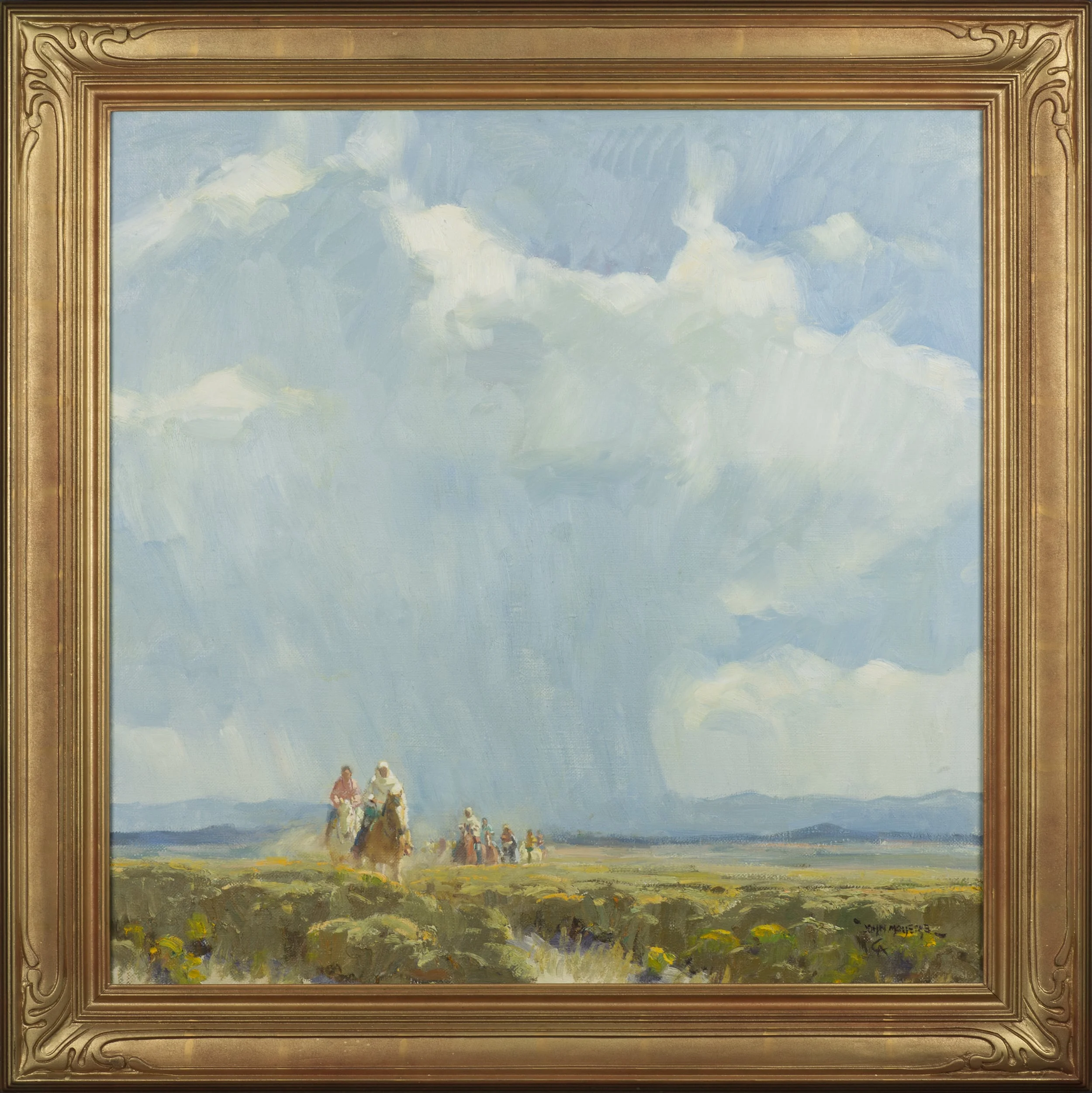 The Art of William Moyers & John Moyers — Old West & Native American ...