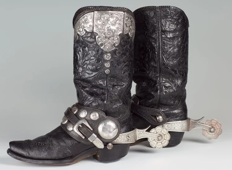 Edward H. Bohlin Boots and Spurs — Old West & Native American Art Show ...