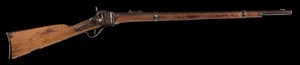 Exceptionally Rare Indian Used Custer Battlefield 1874 Sharps Rifle ...