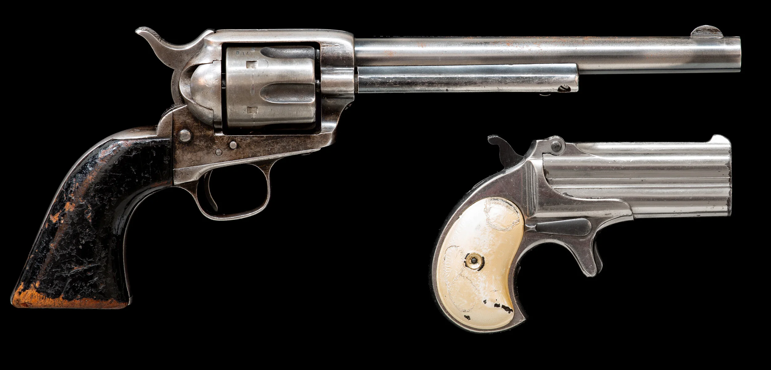 Paladin's Colt and Remington Deringer — Old West & Native American Art ...