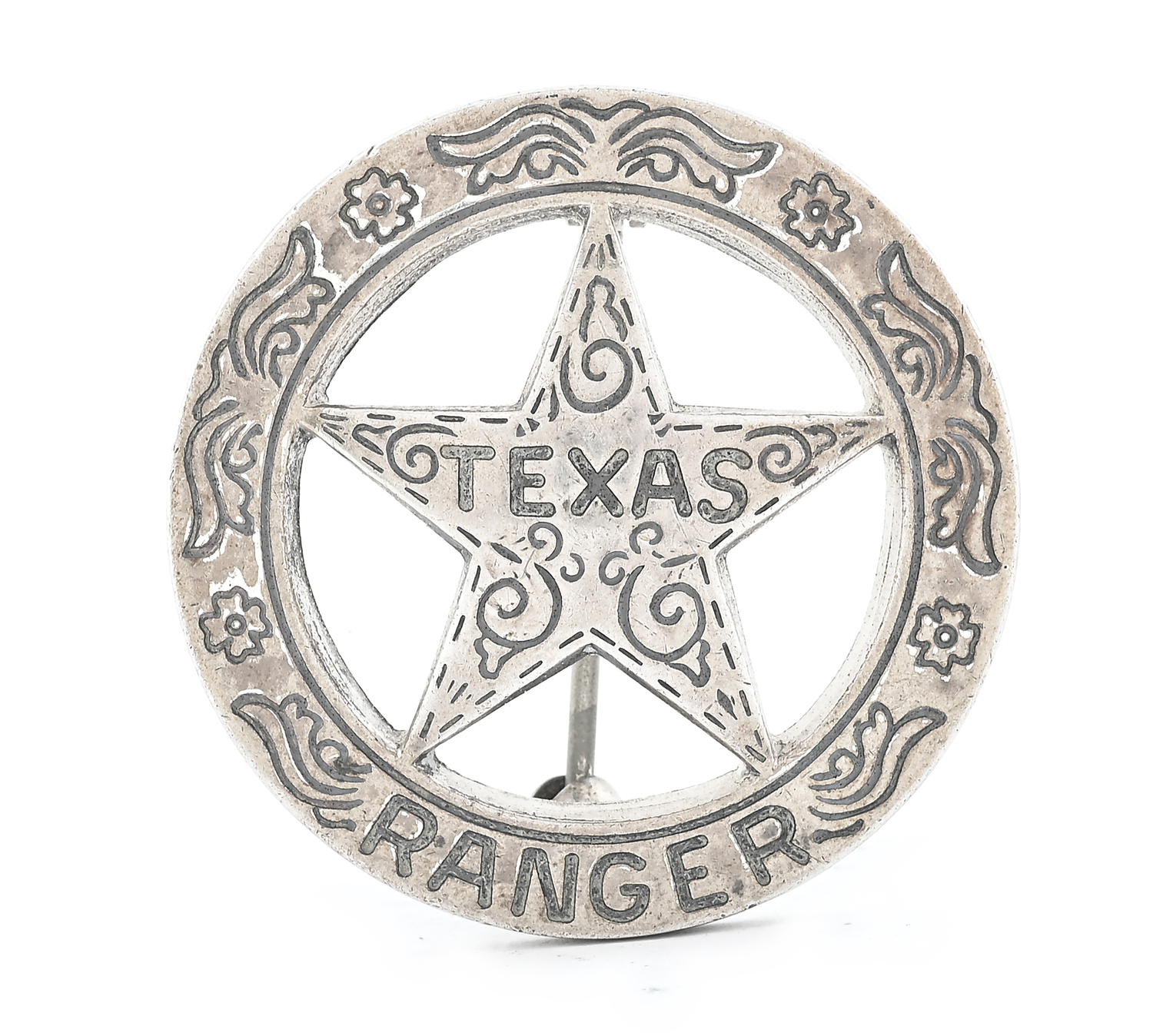 Texas Rangers Company "F" Badge — Old West & Native American Art Show ...