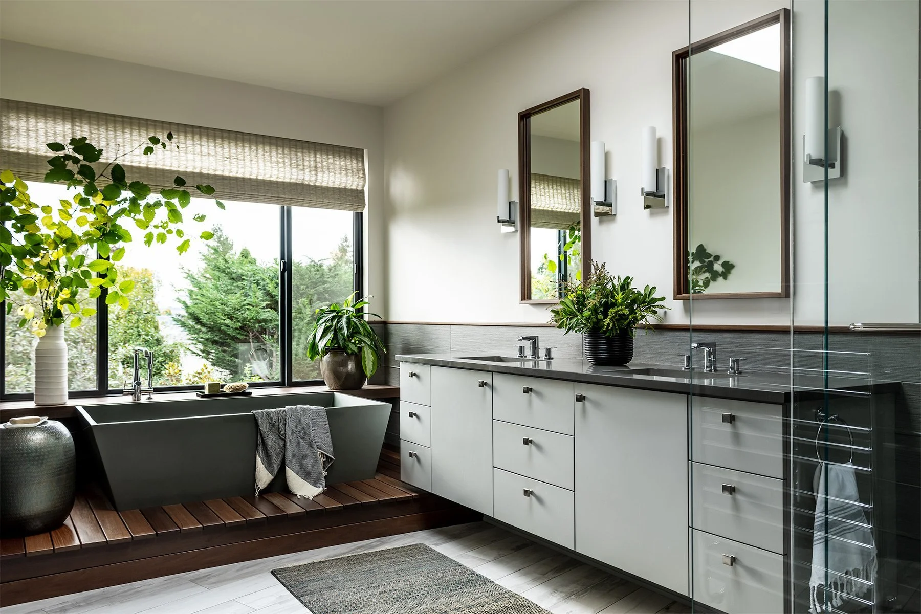 CREATING A JAPANESE SPA BATHROOM — Colleen Knowles Interior Design