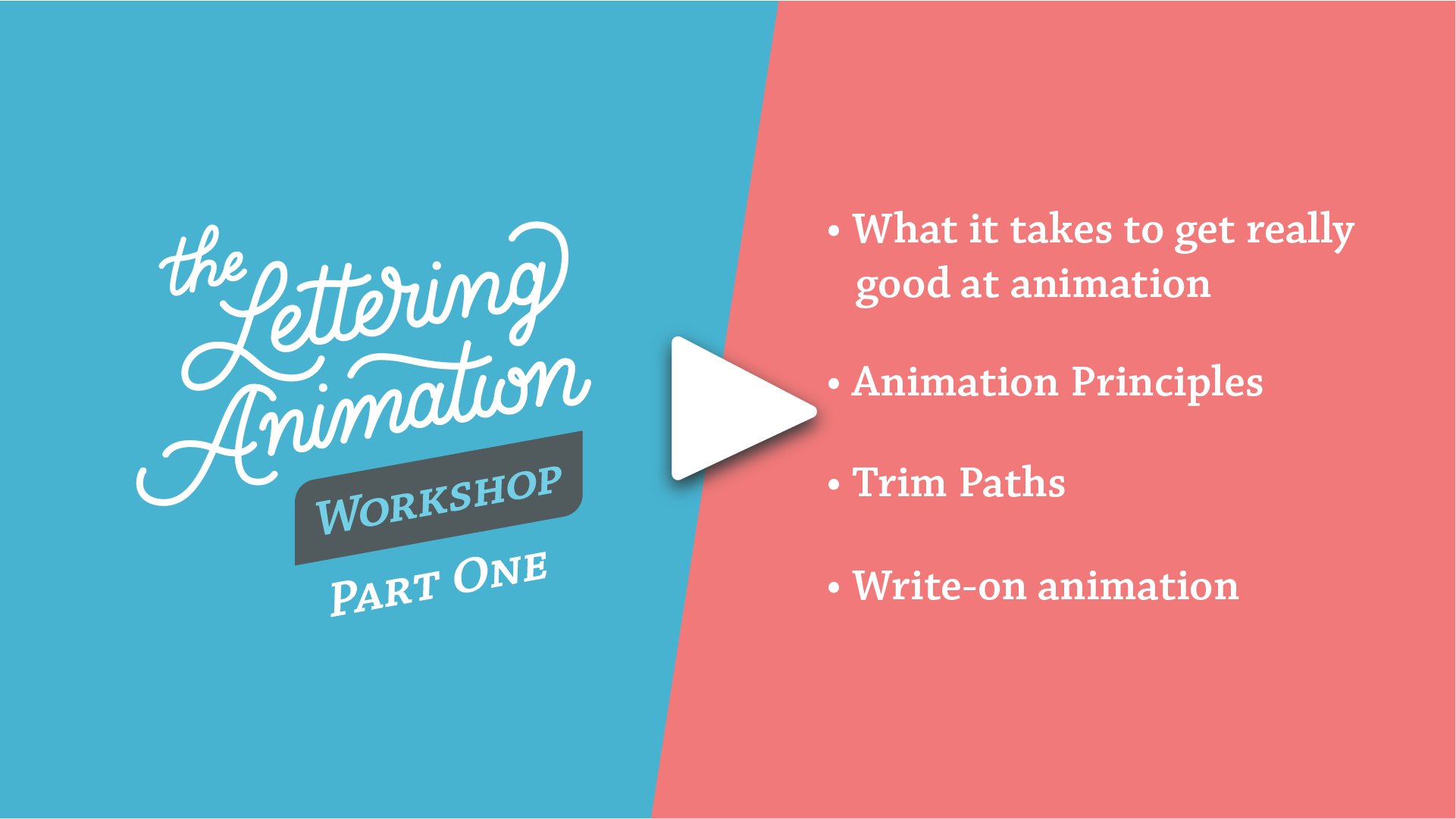Lettering Animation Workshop – Part 1 — Austin Saylor