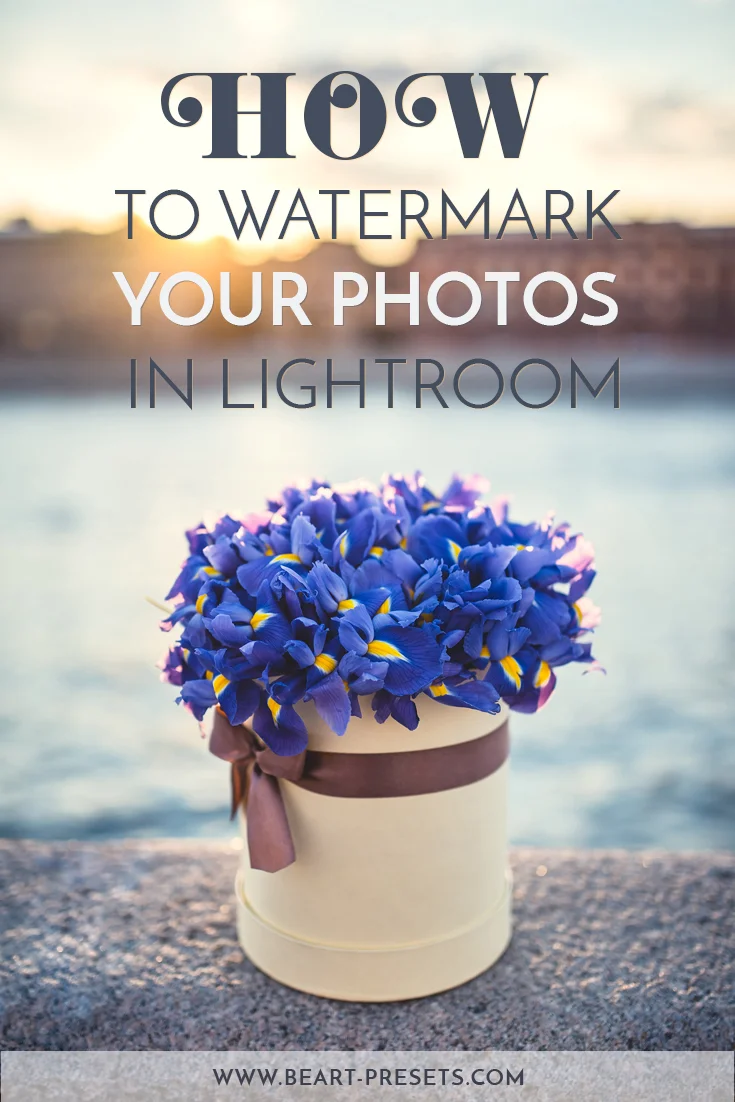 How to Watermark Your Photos in Lightroom