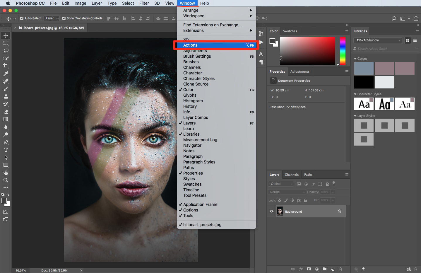How To Install Photoshop Actions - Photoshop CC How To Install Photoshop Actions - Photoshop CC