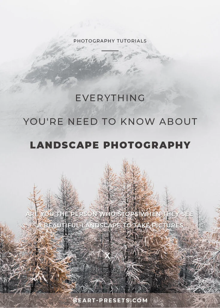 Everything you're need to know about landscape photography!