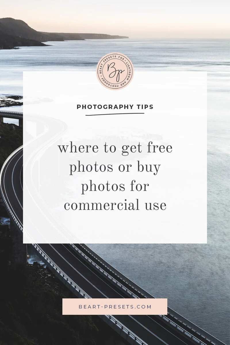 Where to Get Free Photos or Buy Photos for Commercial Use