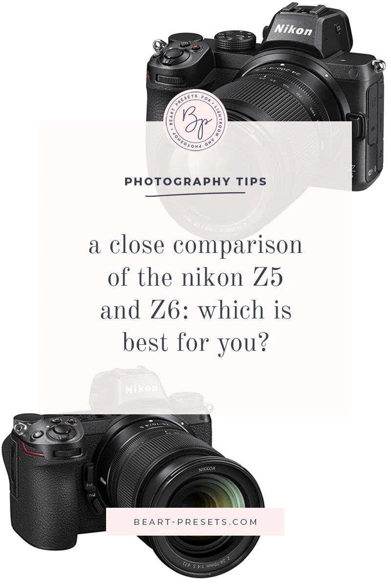 A Close Comparison of the Nikon Z5 and Z6: which is best for you?