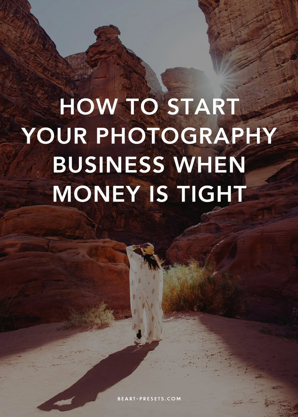 How to Start Your Photography Business When Money is Tight