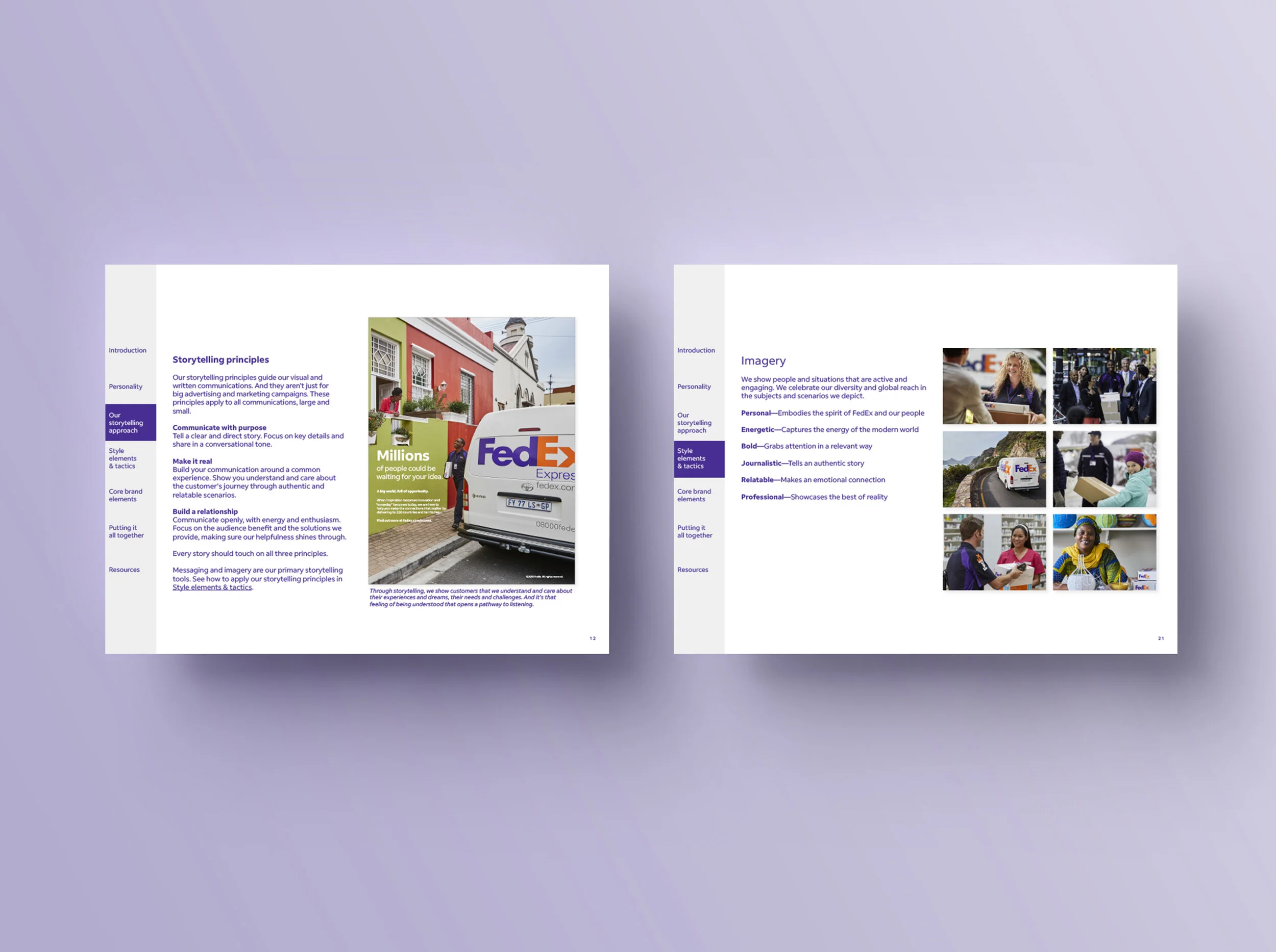 FEDEX BRAND STYLE GUIDE — Autrey Eastman