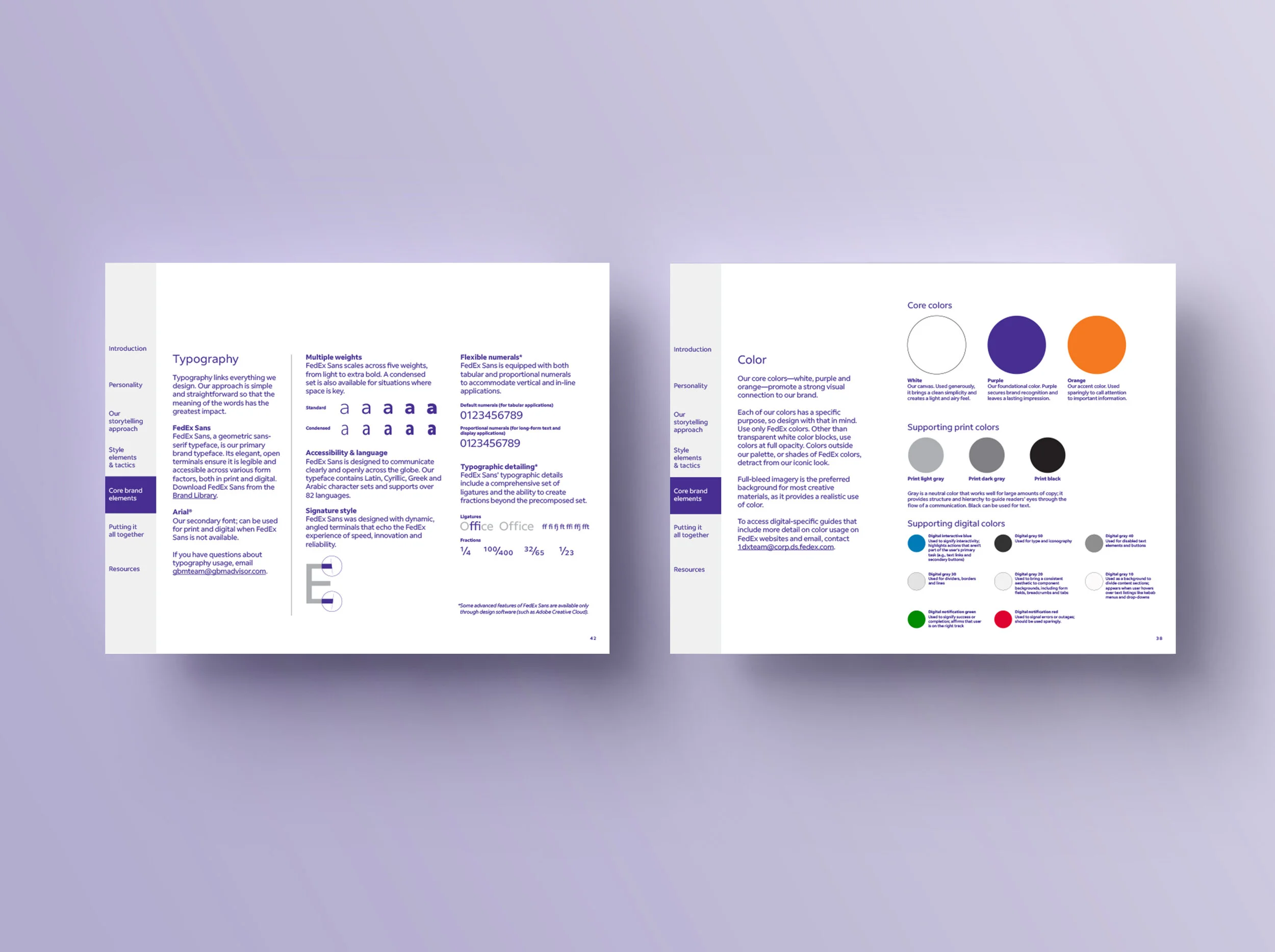 FEDEX BRAND STYLE GUIDE — Autrey Eastman