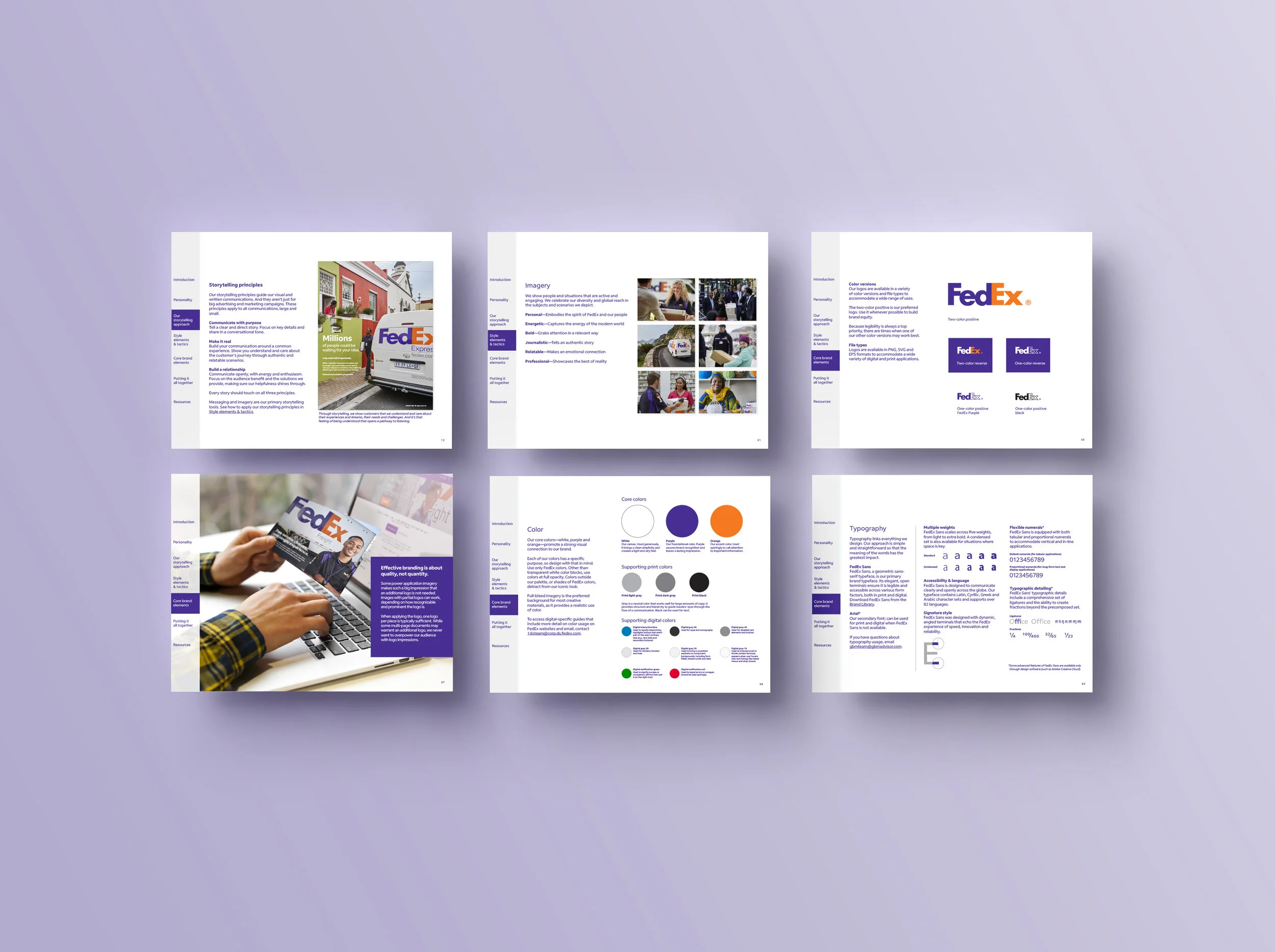 FEDEX BRAND STYLE GUIDE — AUTREY EASTMAN