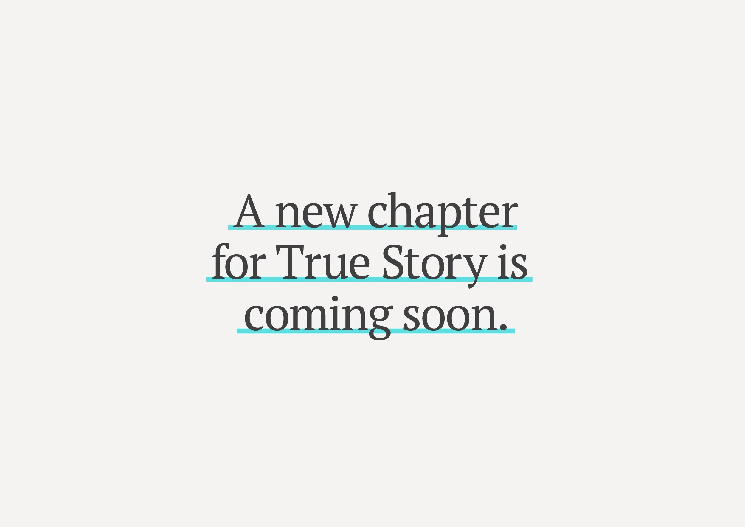True Story - Brand Agency
