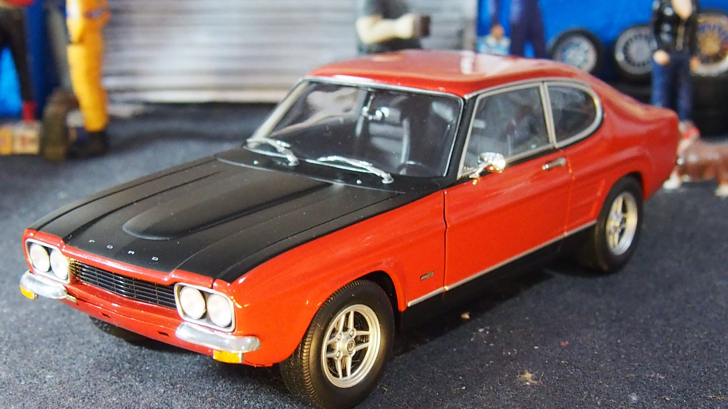 MK1 ford capri RS 2600 by minichamps 1:18 scale — CS-DIECAST-TUNING