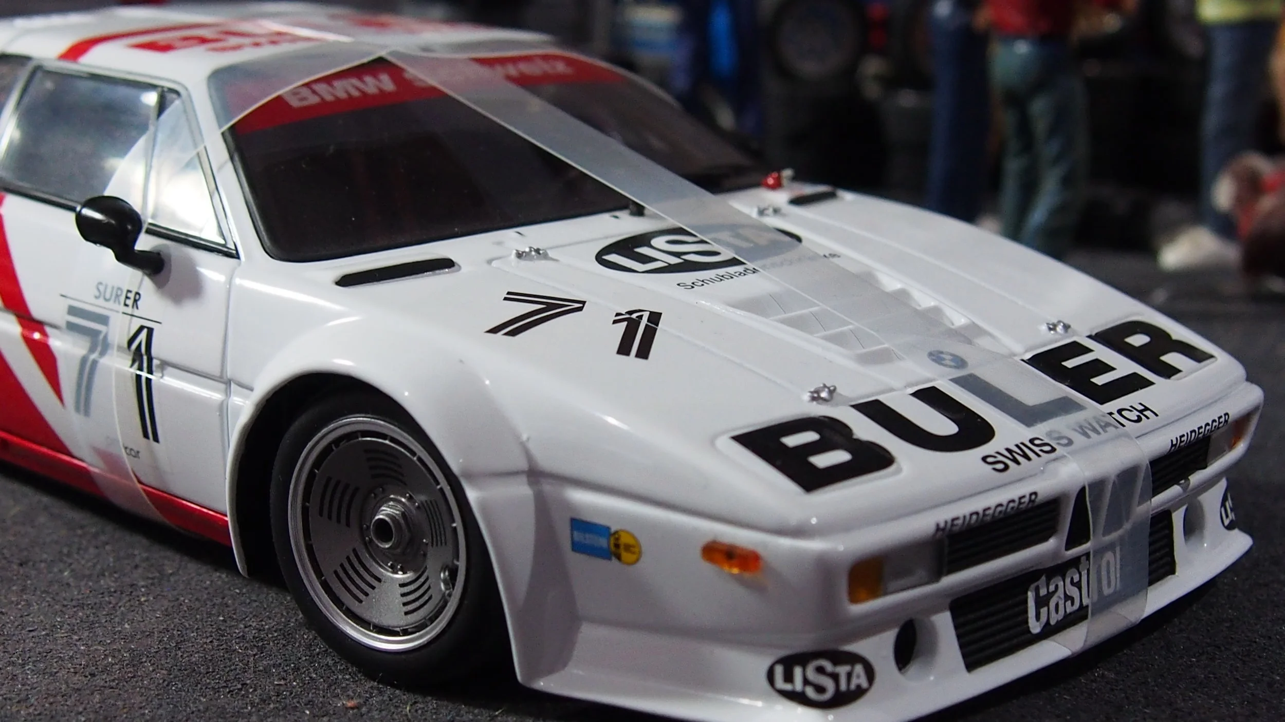 BMW M1 model by minichamps 1:18 scale — CS-DIECAST-TUNING