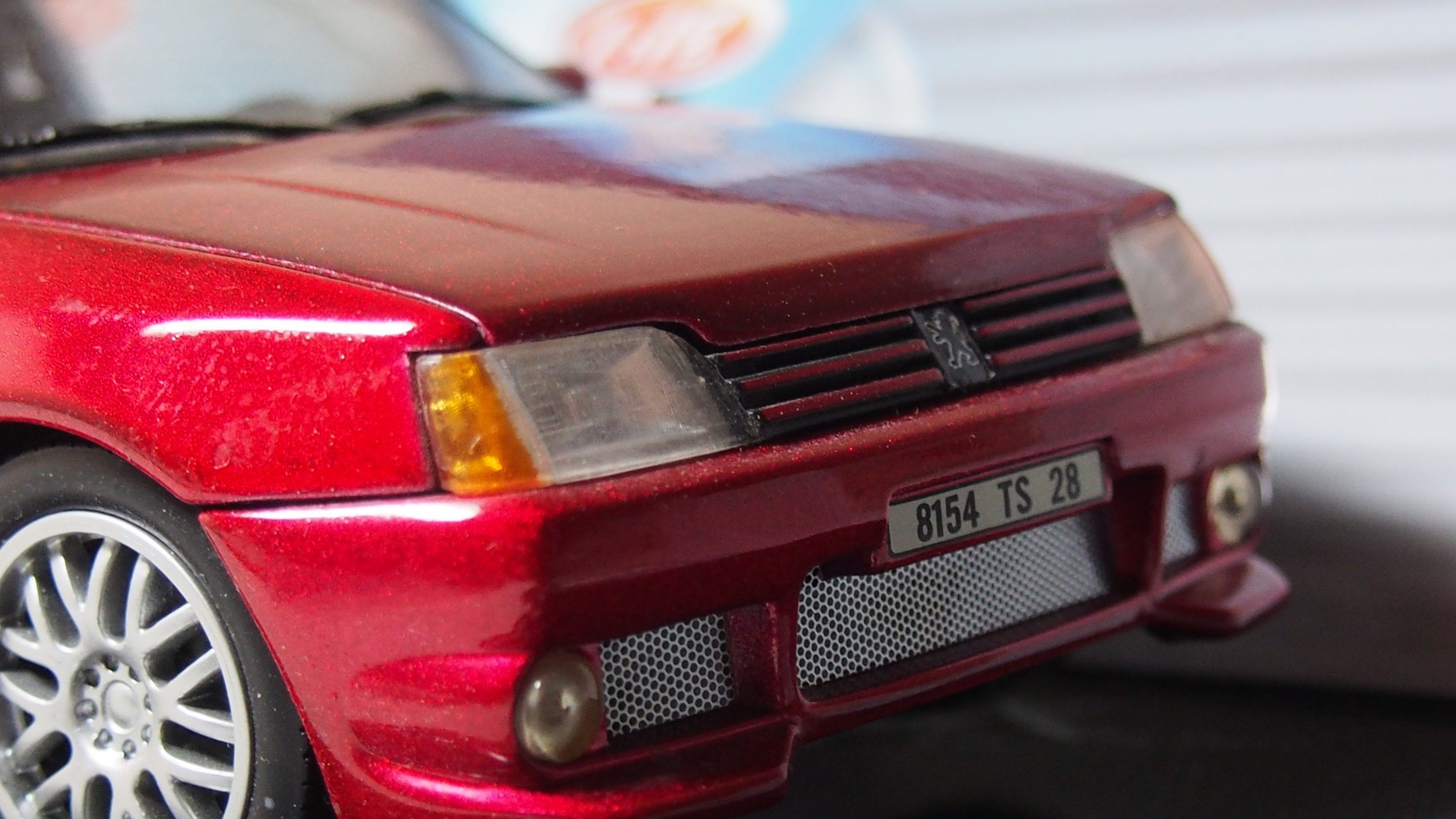 Peugeot 205 GTi wide body kit model by Solido boxed — CS-DIECAST-TUNING