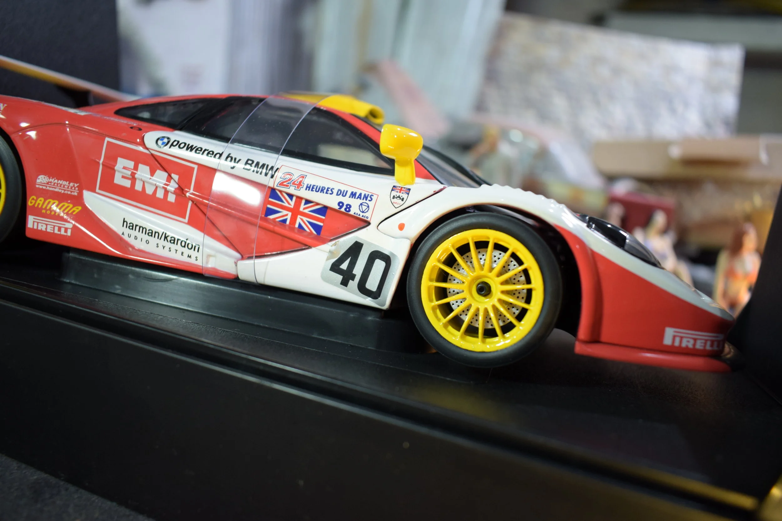 McLaren F1 GTR BMW long tail racing collection by UT models 1:18 scale ...