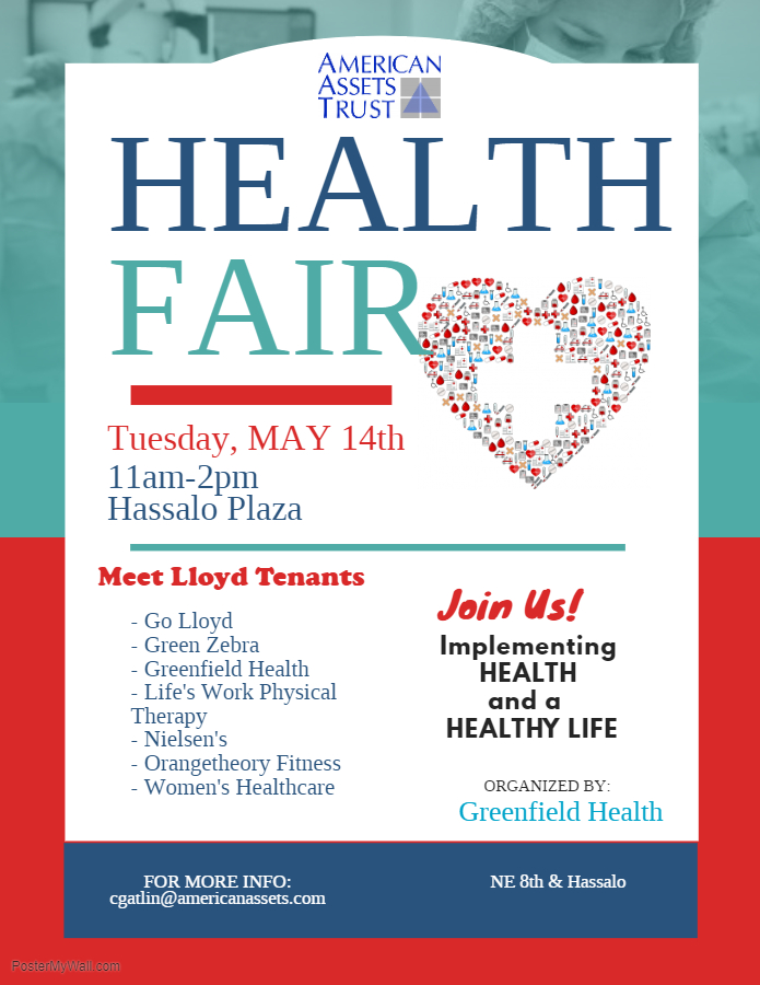 Health Fair Poster Template